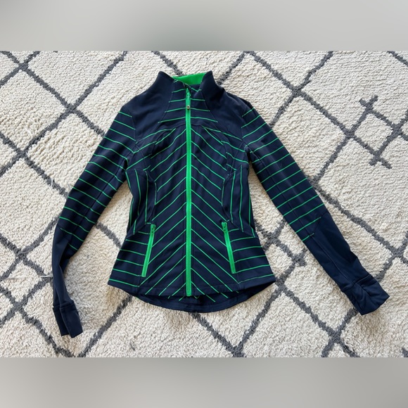 lululemon athletica | Tops | Lululemon Define Jacket Size 6 Navy Blue ...